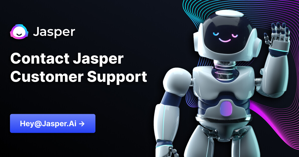 Contact Support - Jasper